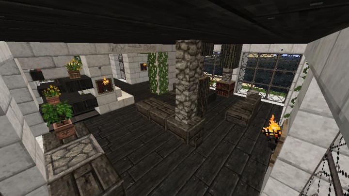 Tuscan Styled Modern Mansion Minecraft Map