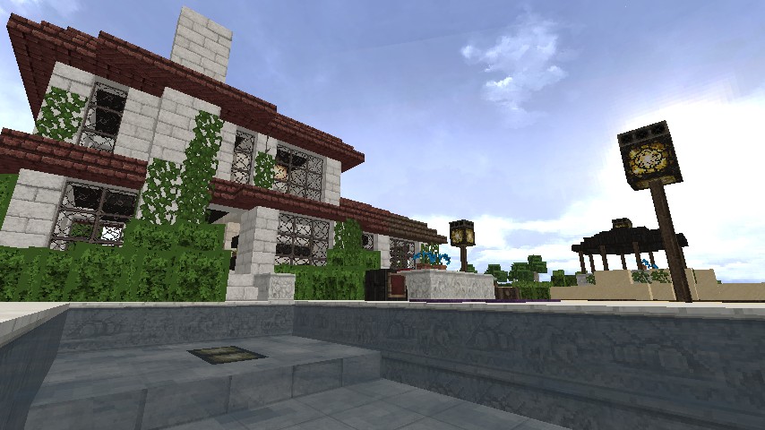 Tuscan Styled Modern Mansion Minecraft Map