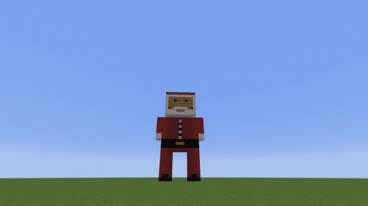 burning santa Minecraft Map