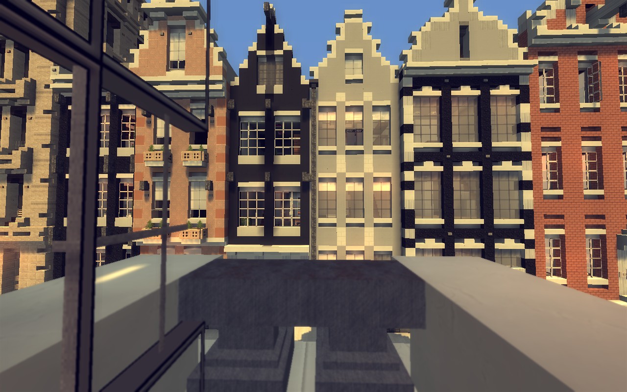 Amsterdam Coffee shop and Hotel Minecraft Map