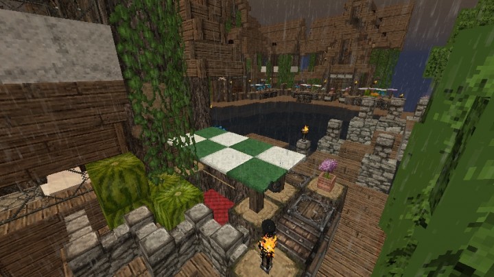 Artomix - The Floating Haven - Fantasy Floating Islands Minecraft Map