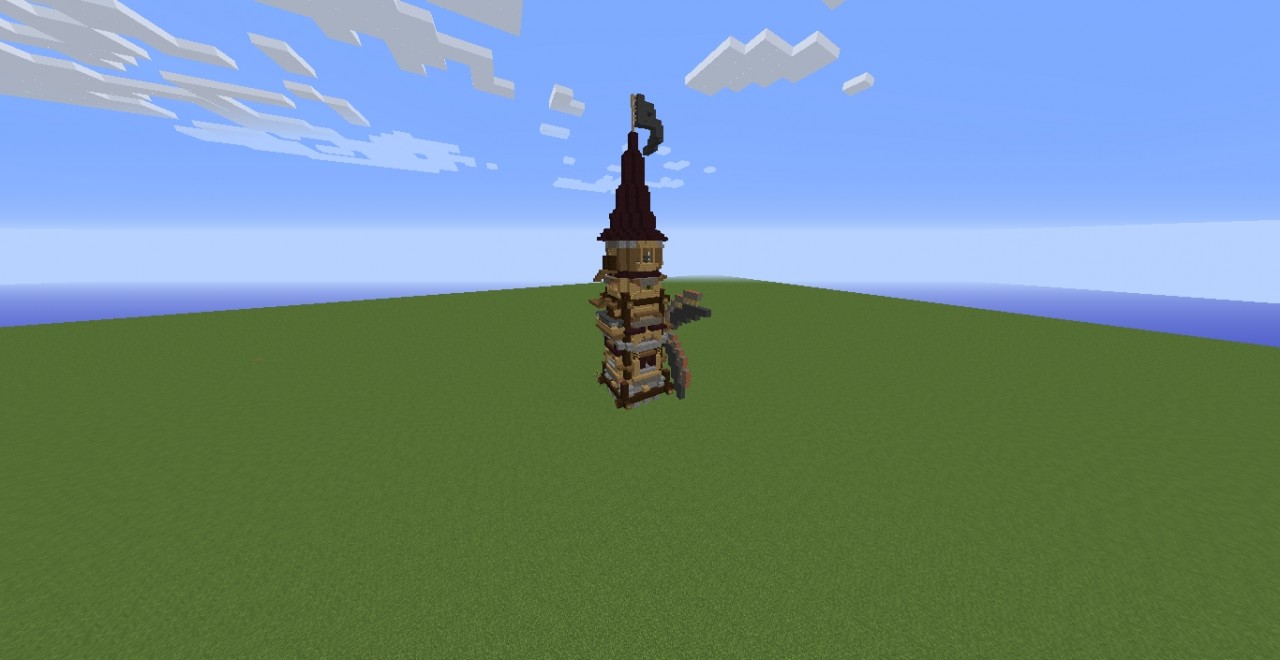 Minecraft Build - Witchery Windmill! +DOWNLOAD! Minecraft Map