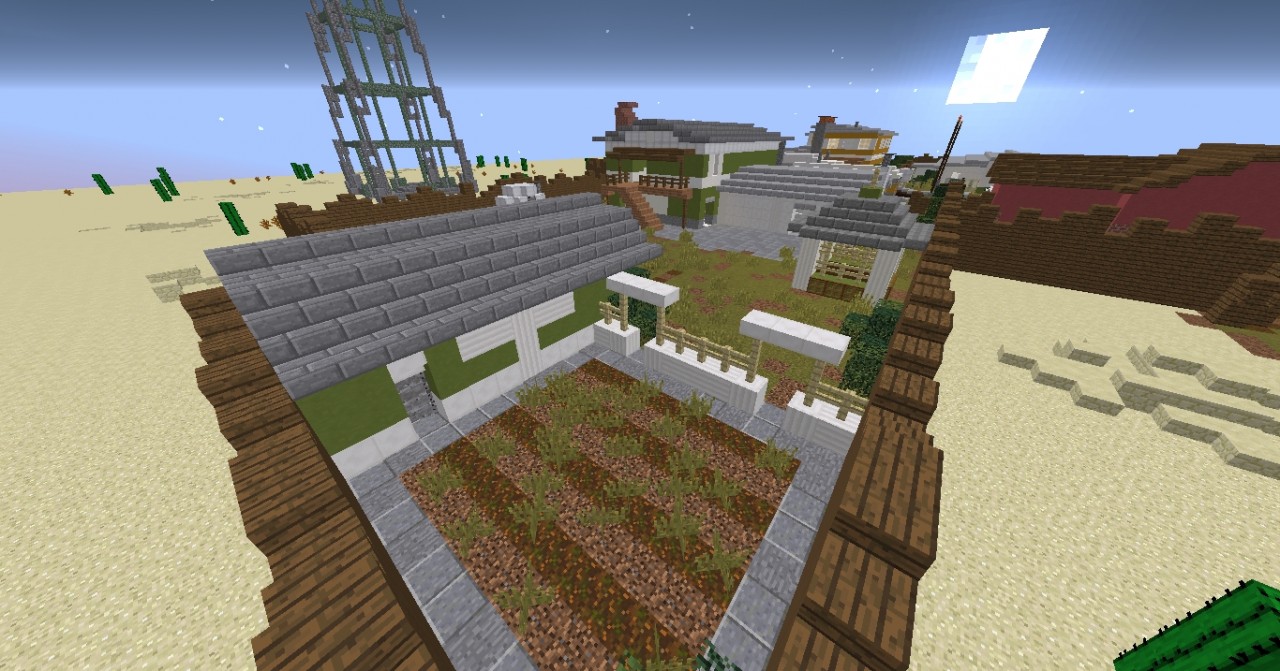 CoD - Nuketown - 1.8 - King Buildteam Minecraft Map