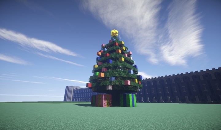 Christmas Tree with Presents Minecraft Map