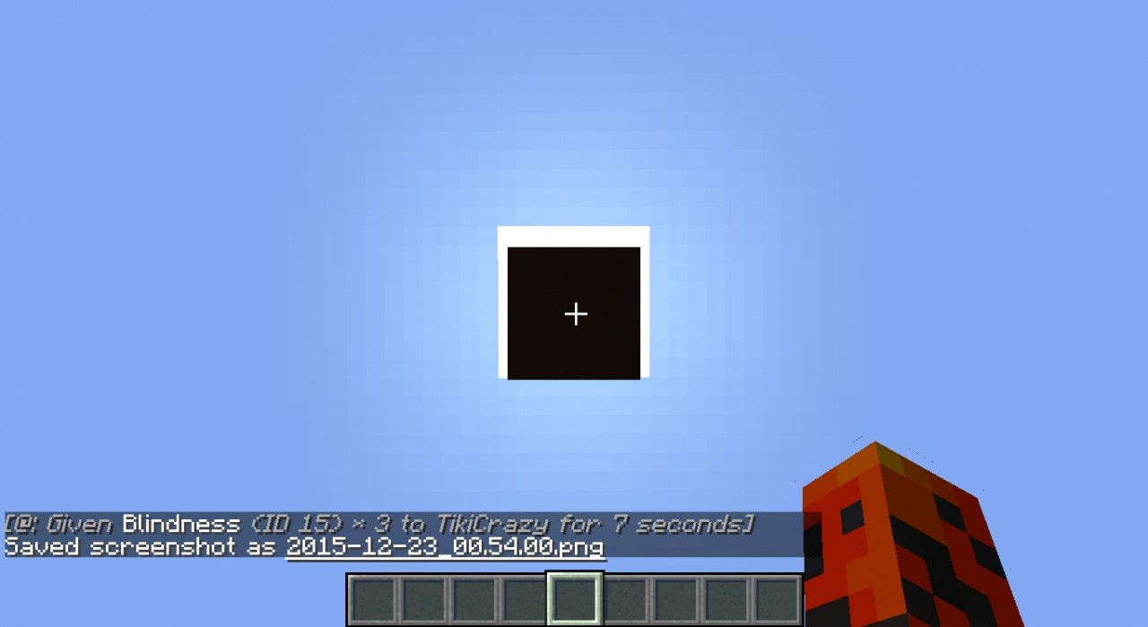 solar eclipse scene Minecraft Map