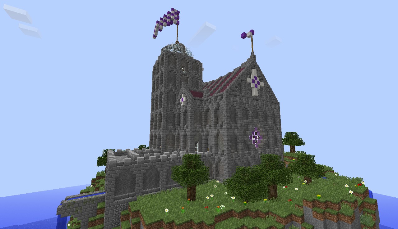 Clifftop Castle Minecraft Map