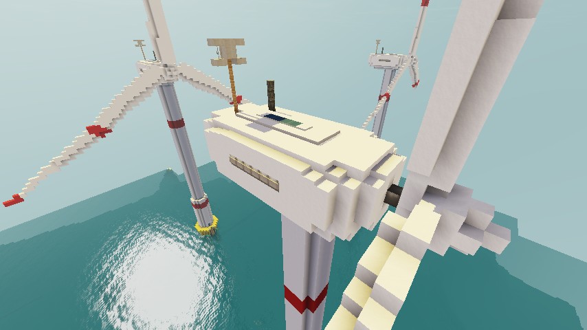 Electric Windmill Farm In Ocean Prodcuing Green Energy [+DOWNLOAD ...