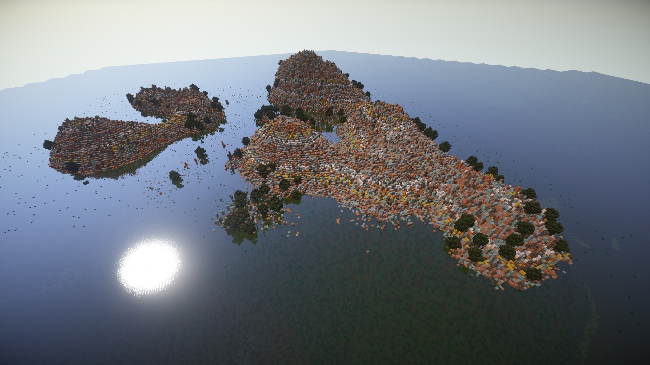 Anaconda Islands Minecraft Map