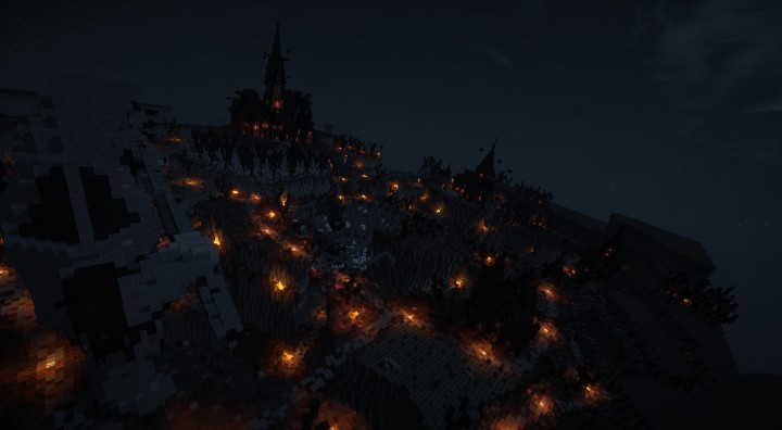 The Ravines of a Lightless Dawn Minecraft Map