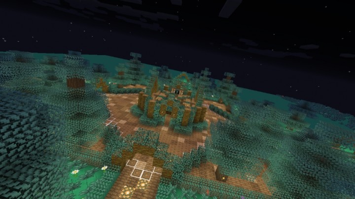 Green Spawn-Point by PixelWiz Minecraft Map