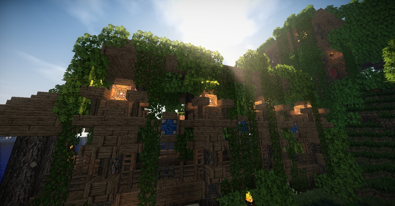 Overgrown Pirate Island Minecraft Map