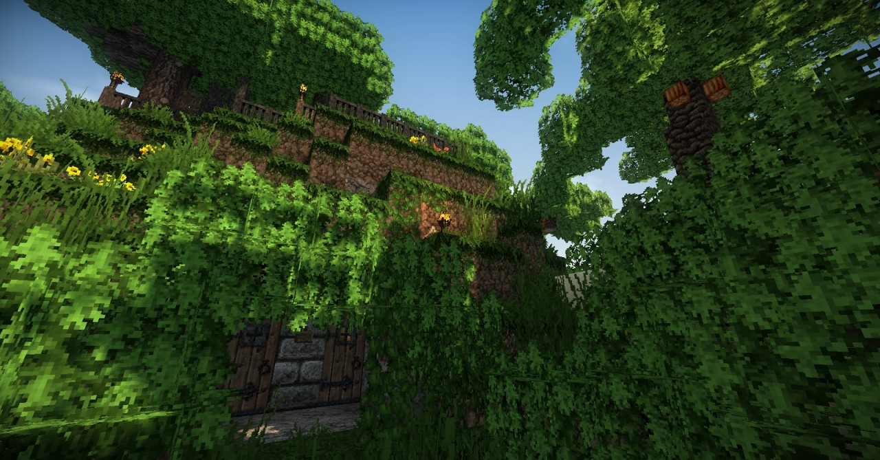 Overgrown Pirate Island Minecraft Map