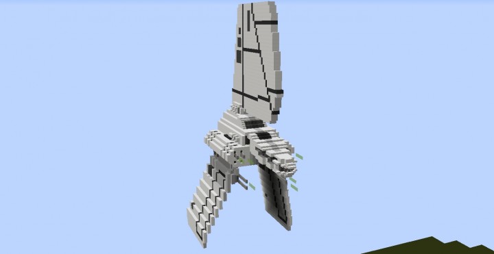 Imperial Shuttle Minecraft Map