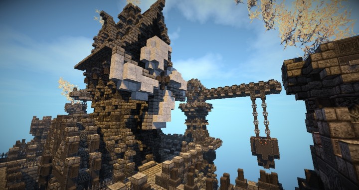 Steampunk Refinery ''Nuts and Gears'' Minecraft Map