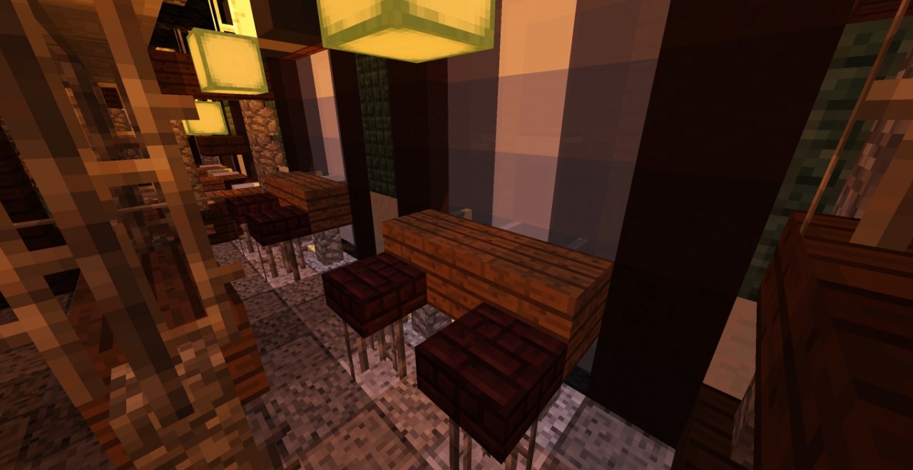 Snackbar Smaaklokaal Hutten Minecraft Map