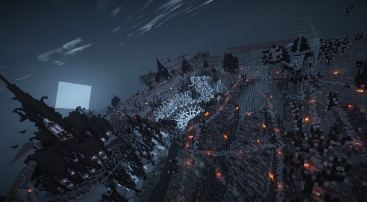 The Ravines of a Lightless Dawn Minecraft Map