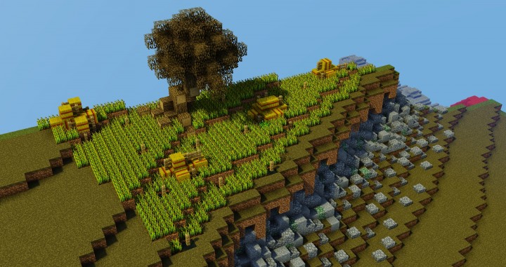 First plot Minecraft Map