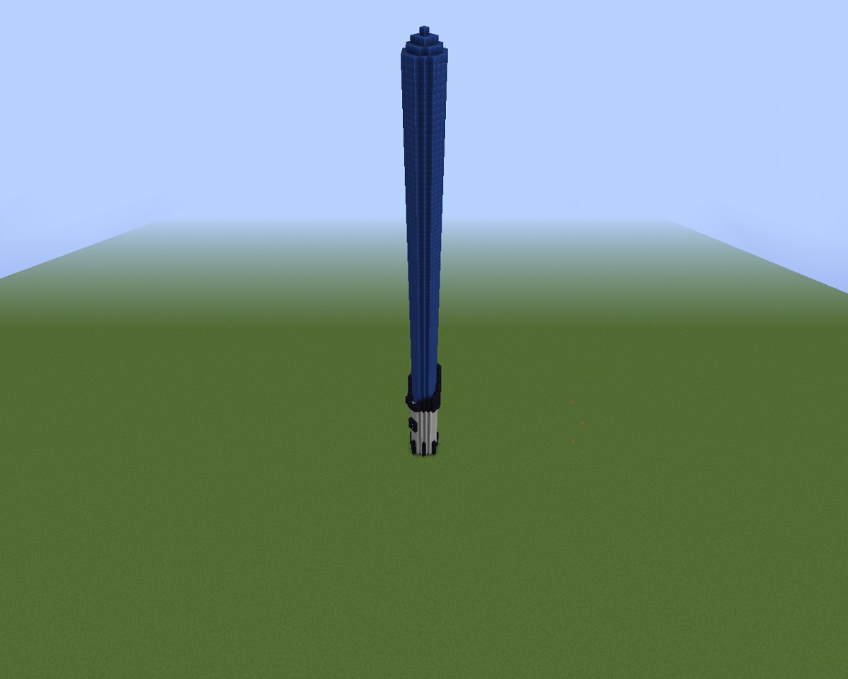 Big Blue Star Wars Lightsaber [1.8.X] [1.9.X] Minecraft Map