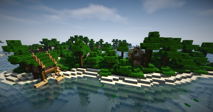 Jungle Survival Games Map Minecraft Map