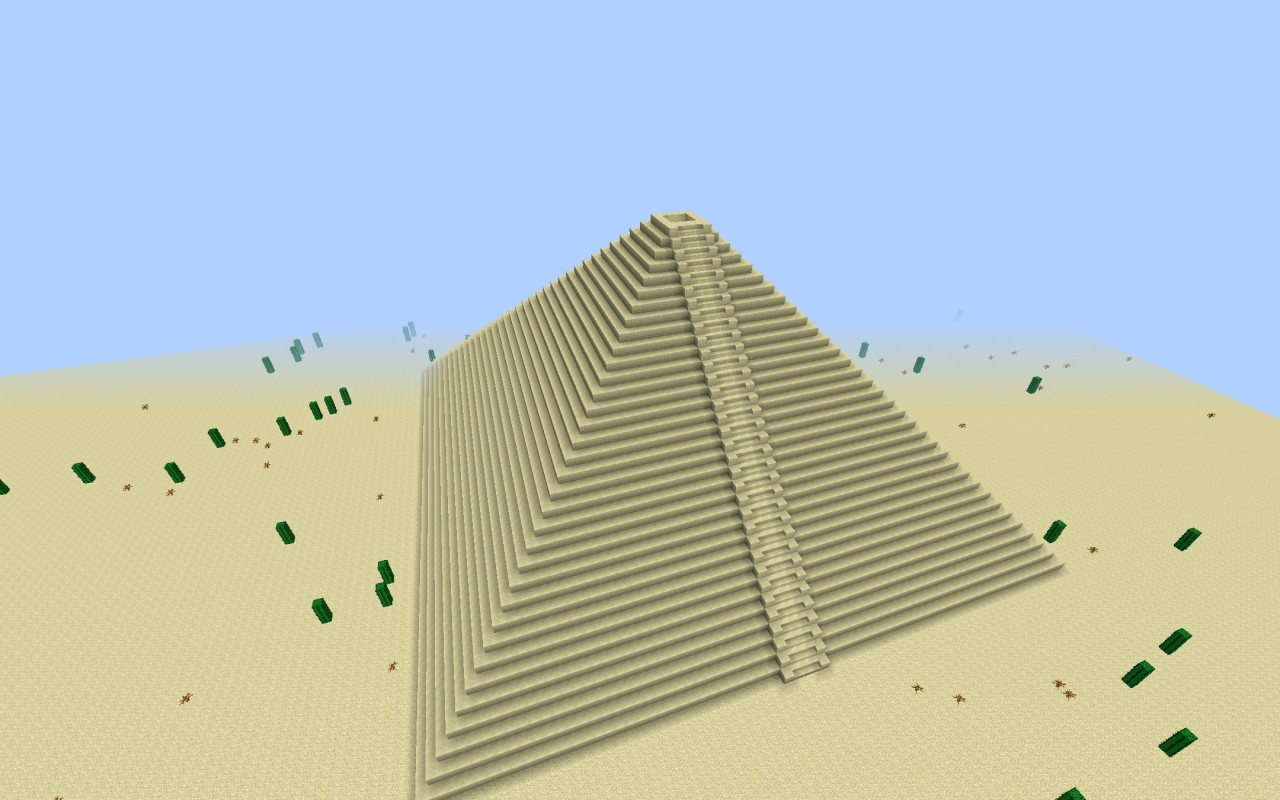 Free Pyramid for use in Maps! Minecraft Map