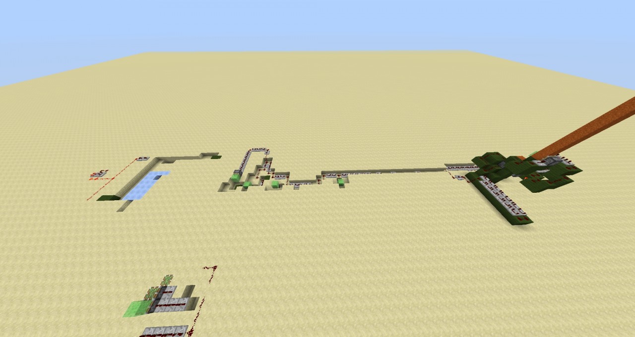 Ultimate Sand Launcher Minecraft Map