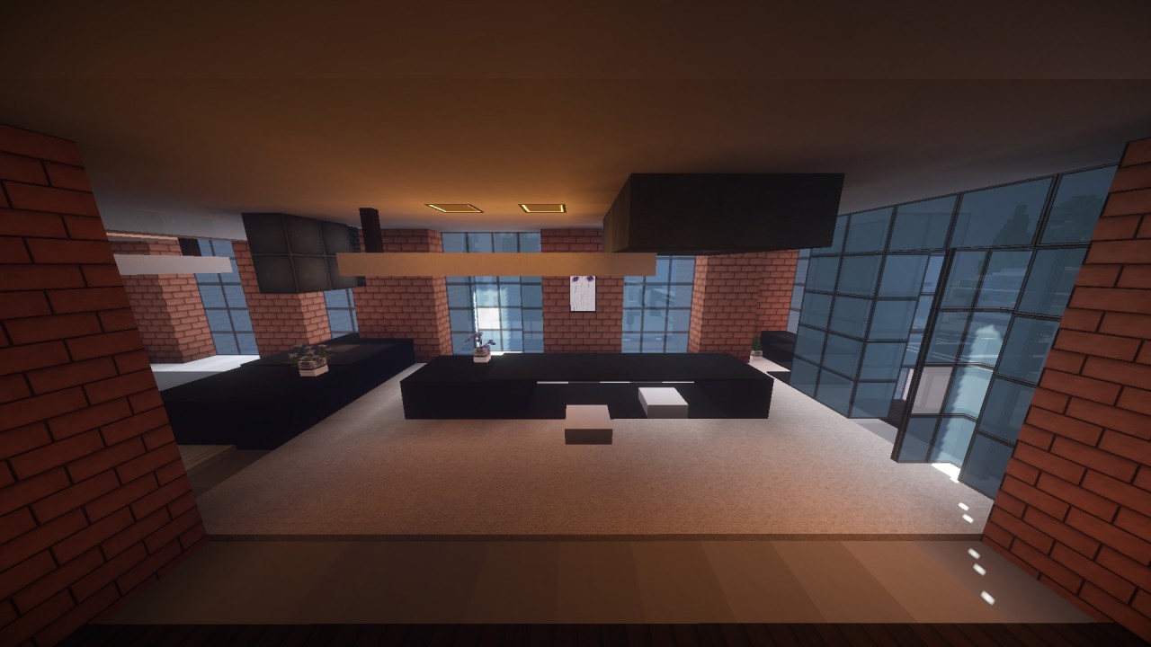 Loft interior design | FLAC Minecraft Map