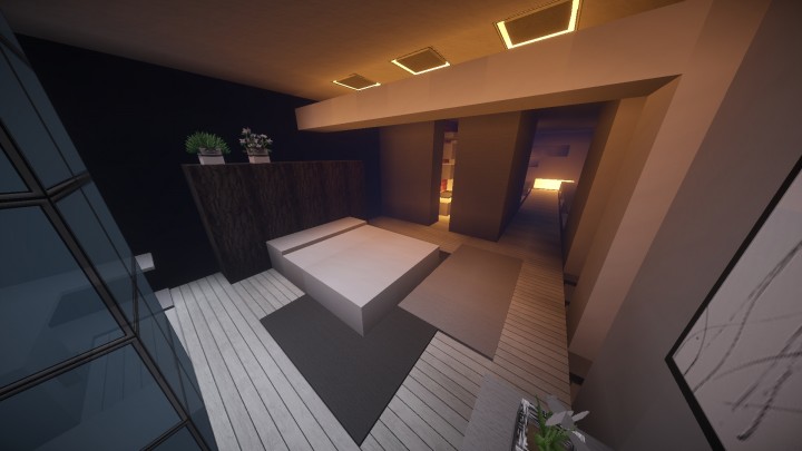 Loft interior design | FLAC Minecraft Map