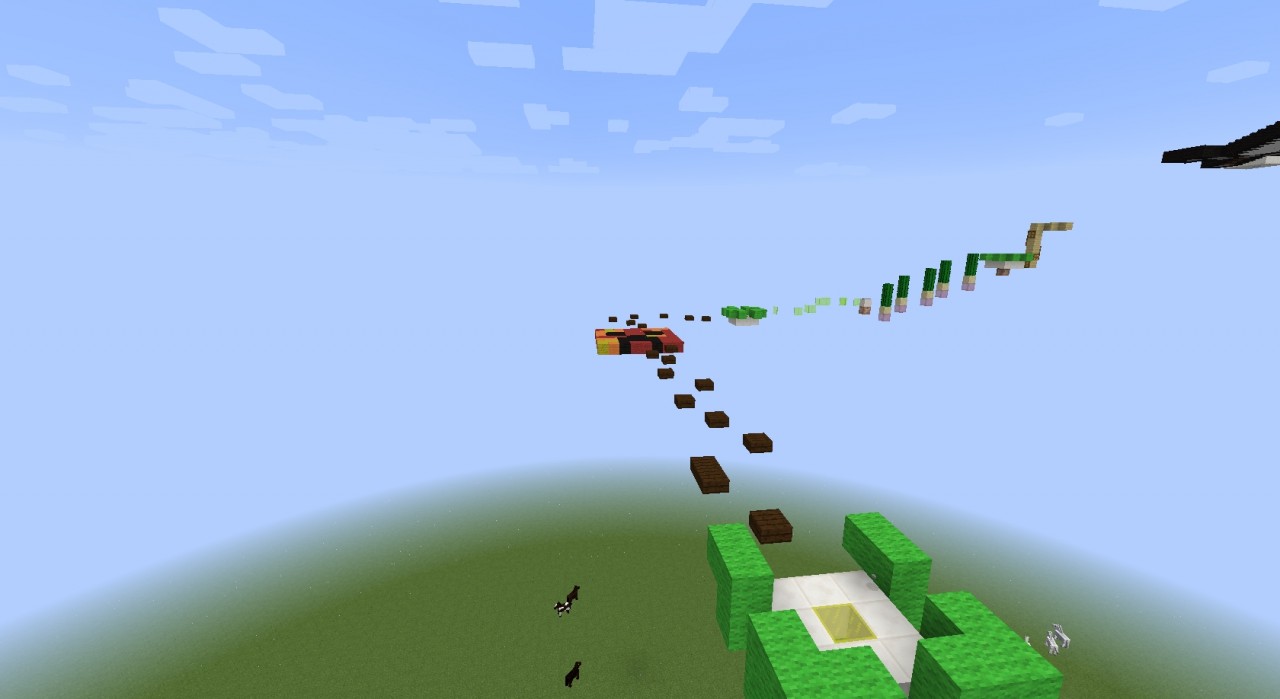 Super parkour Minecraft Map