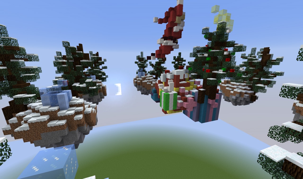 Merry Christmas Skywars Map Minecraft Map
