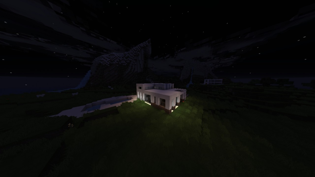 Modern House Design Minecraft Map