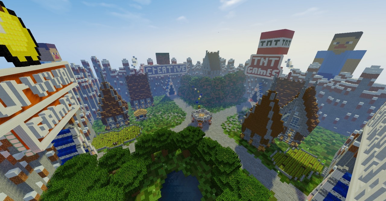Minecraft Spawn Map (Made by Vincent23) Minecraft Map