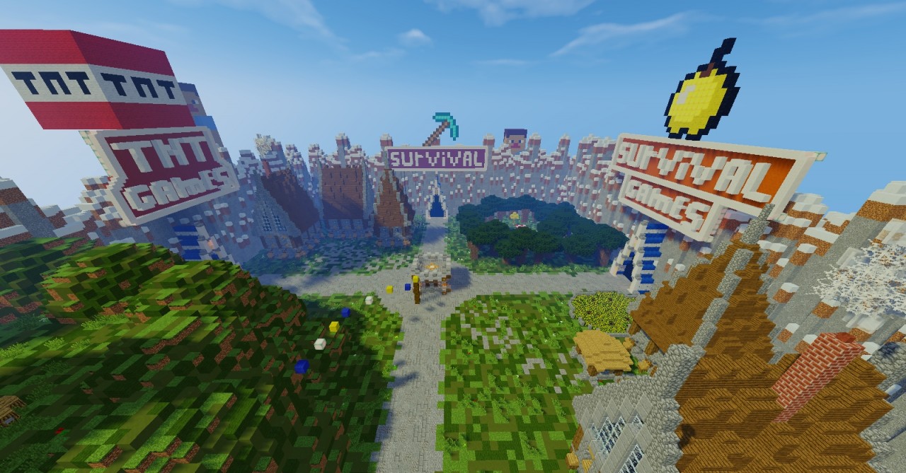 Minecraft Spawn Map (Made by Vincent23) Minecraft Map