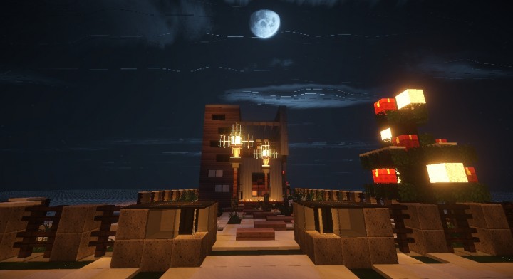 Merry CHristmas! [Modern House] Minecraft Map