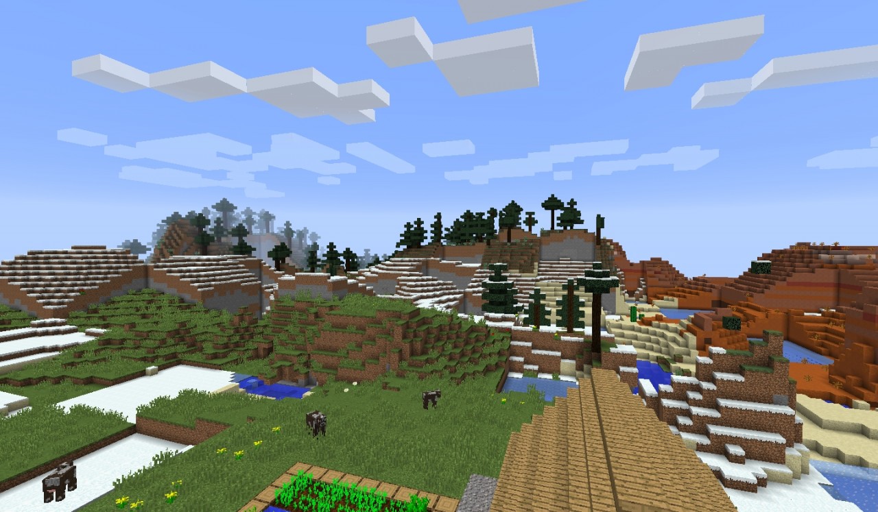 Beta tiles Minecraft Map