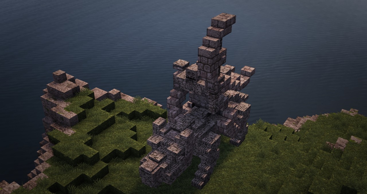 Orc statue #WeAreConquest Minecraft Map