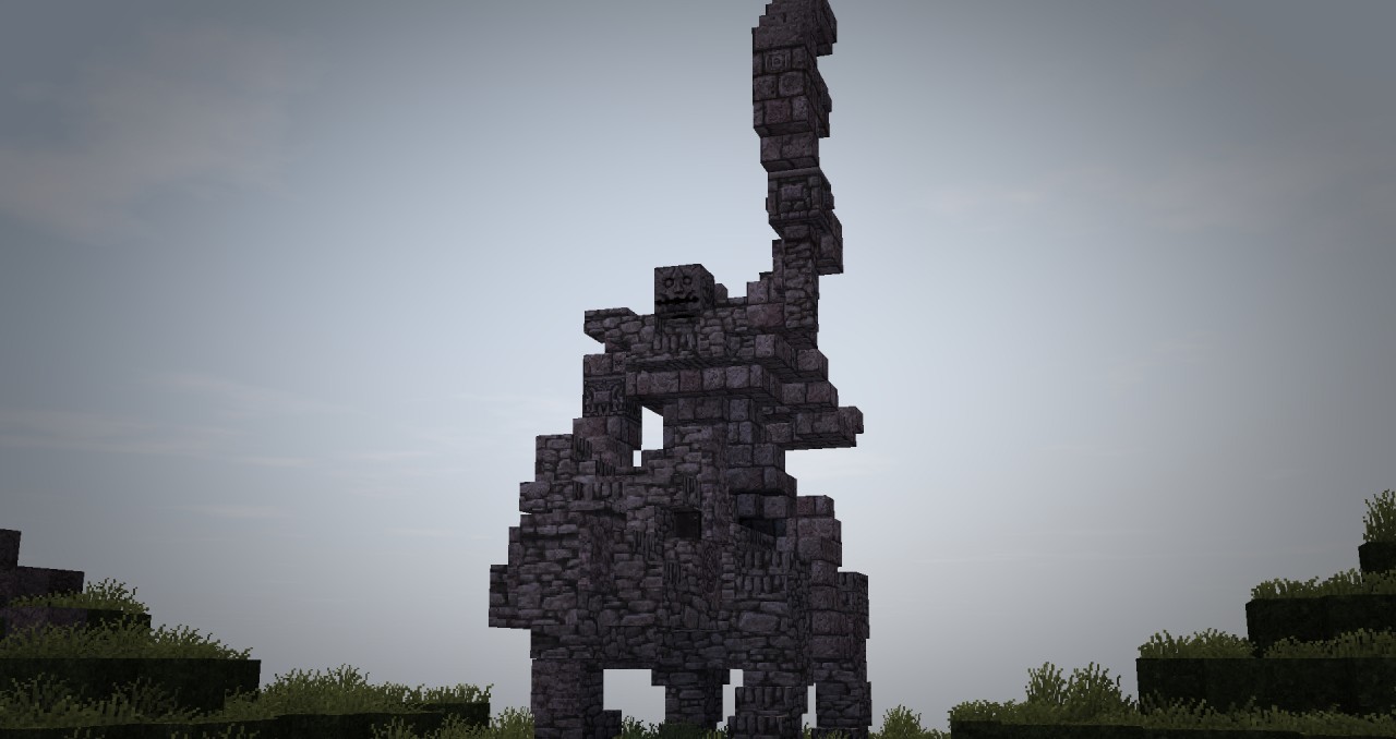 Orc statue #WeAreConquest Minecraft Map