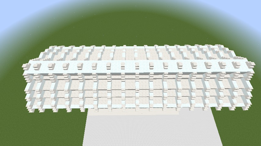1:1 Scale Parthenon with Athena Parthenos Minecraft Map
