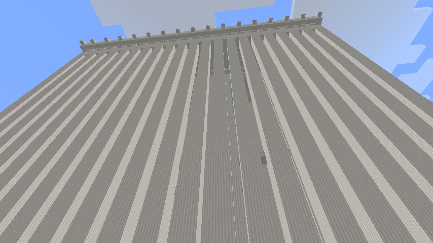 1:1 Scale Parthenon with Athena Parthenos Minecraft Map