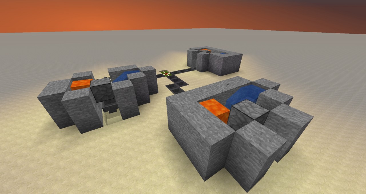Block Breakers In Only One Command! Minecraft Map