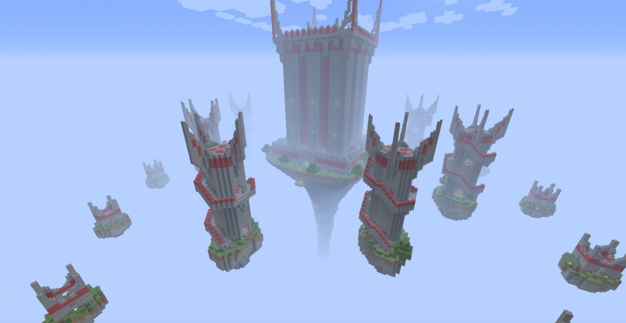 Skywars Map: Castle Minecraft Map