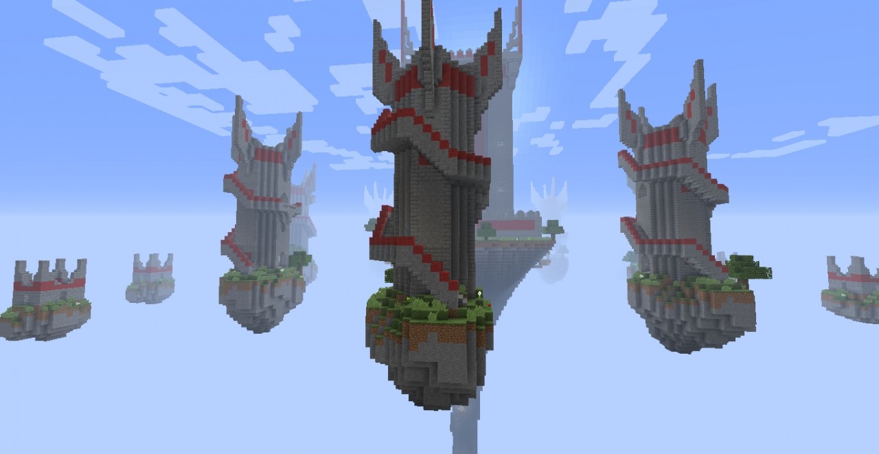 Skywars Map: Castle Minecraft Map