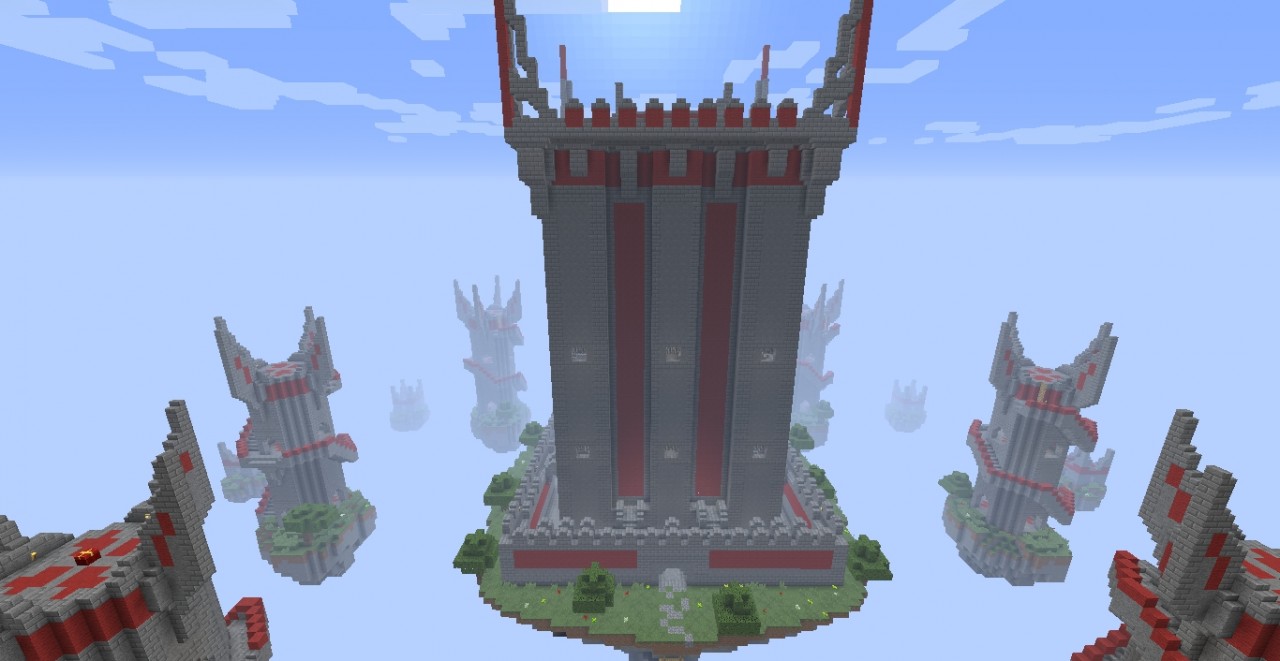 Skywars Map: Castle Minecraft Map