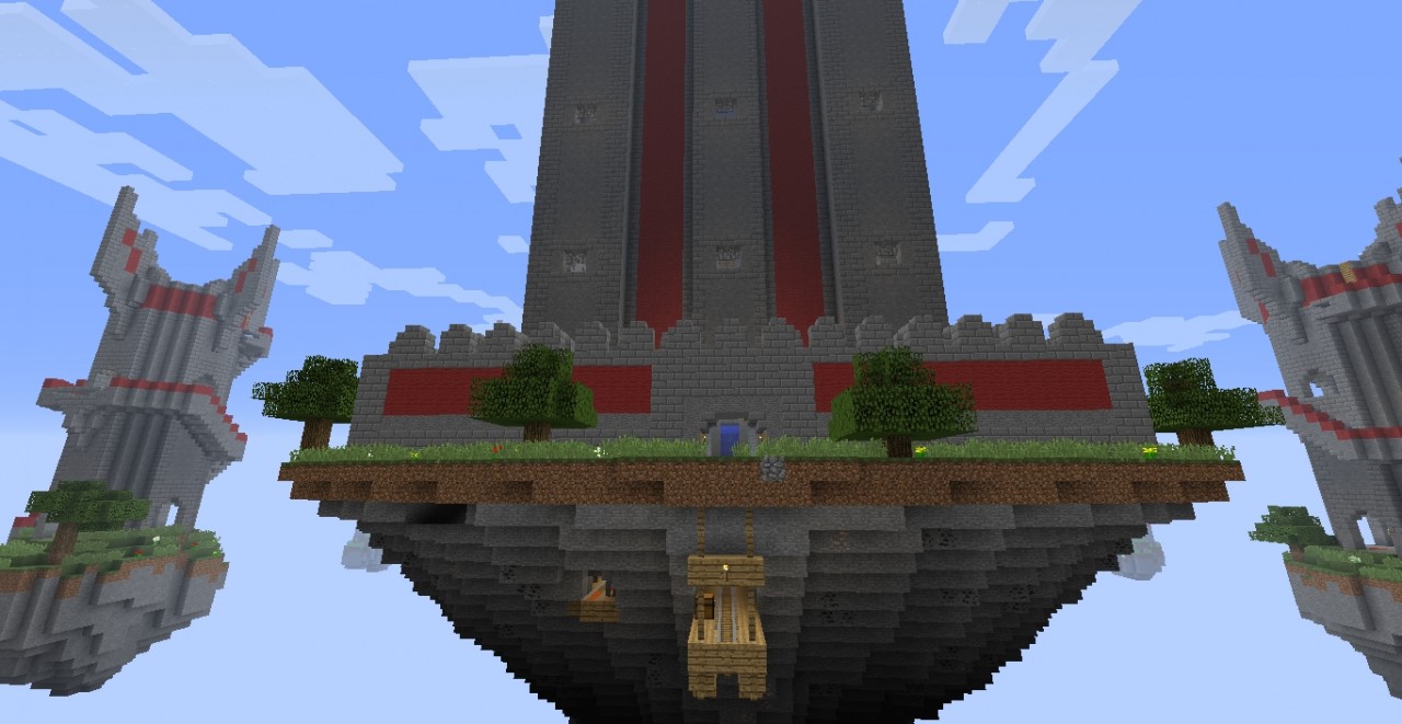 Skywars Map: Castle Minecraft Map