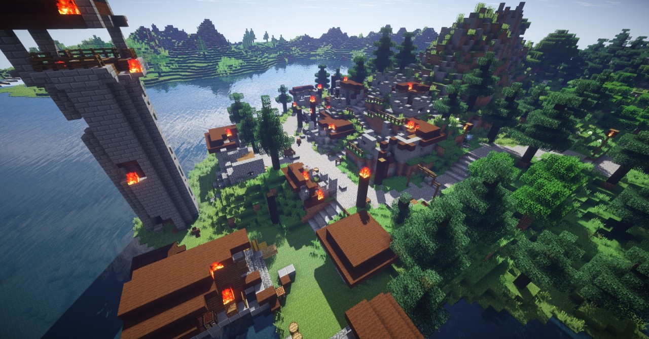 MMORPG Adventure Project (MC-V1.8) Minecraft Map