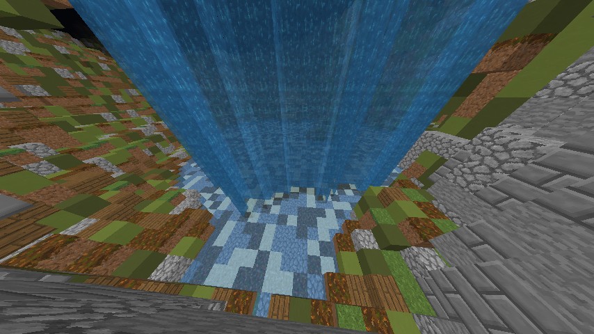 Some random terrain thingy I did. Minecraft Map