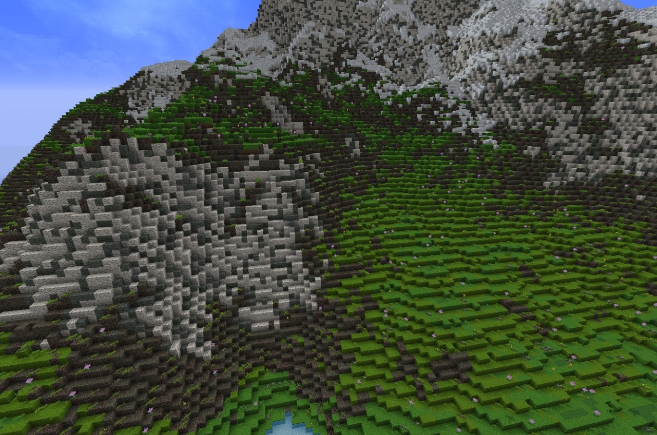 some landscape Minecraft Map