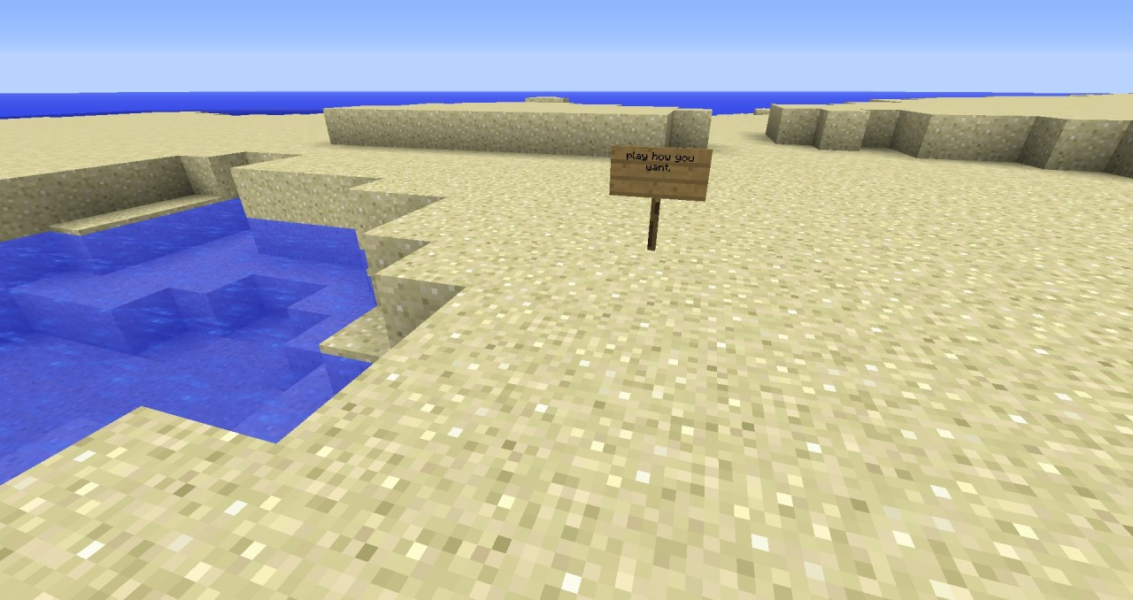 Big World Survival Minecraft Map