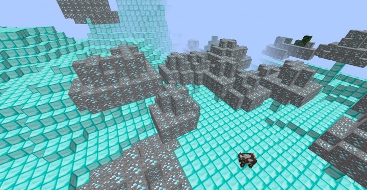 Terraform your minecraft world to DIAMONDS!!! Minecraft Map