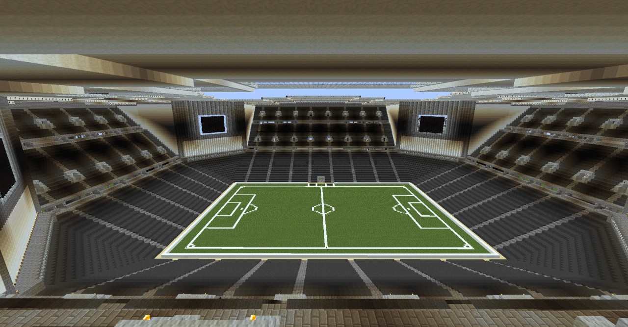 New Football Stadium Minecraft Map