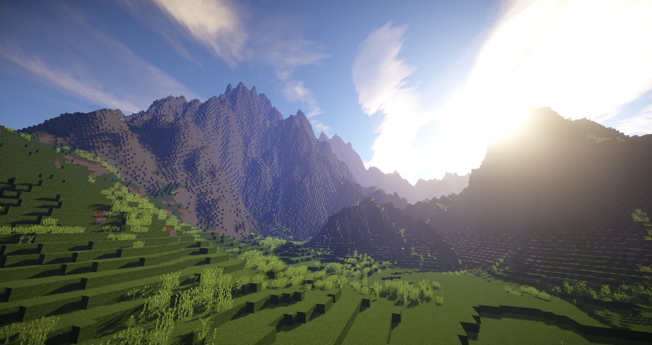 Mountain Range Minecraft Map